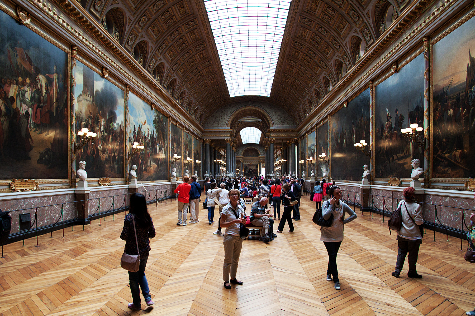 Palace of Versailles from the inside, France
