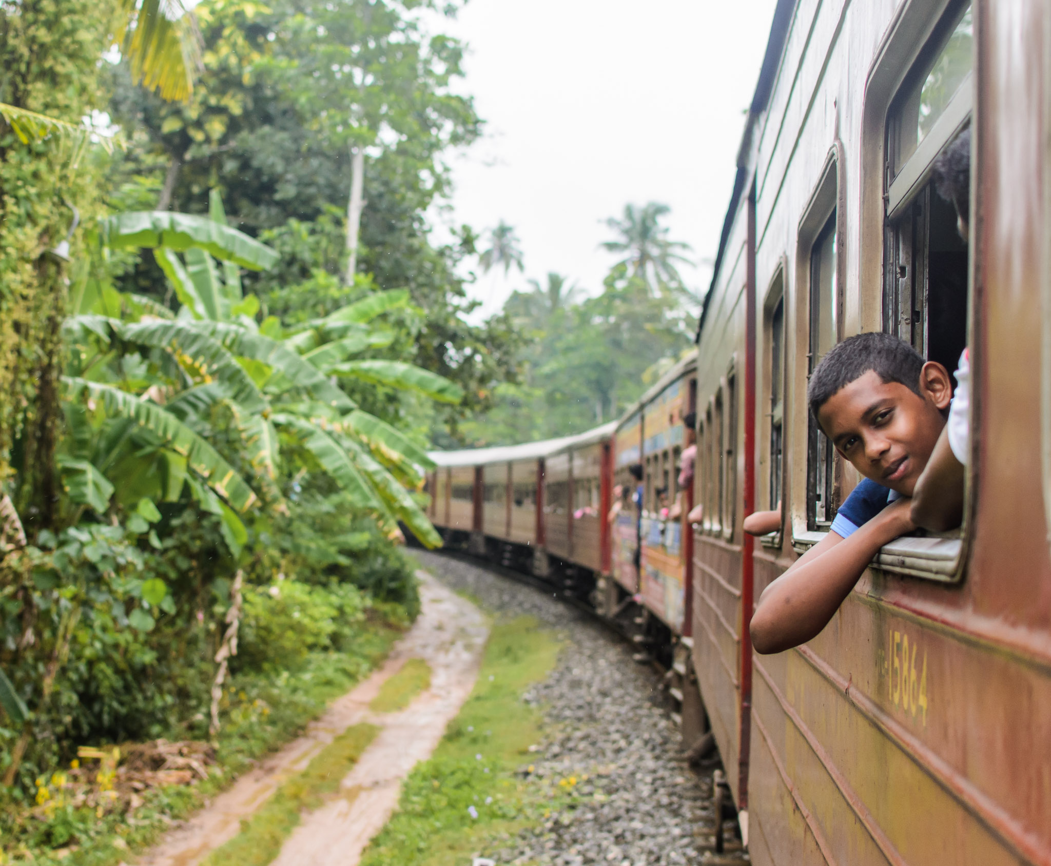 Mount Lavinia Railway Station, Sri Lanka