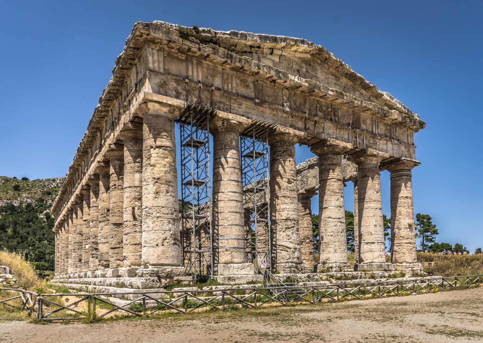Doric Temple at Segesta, Italy