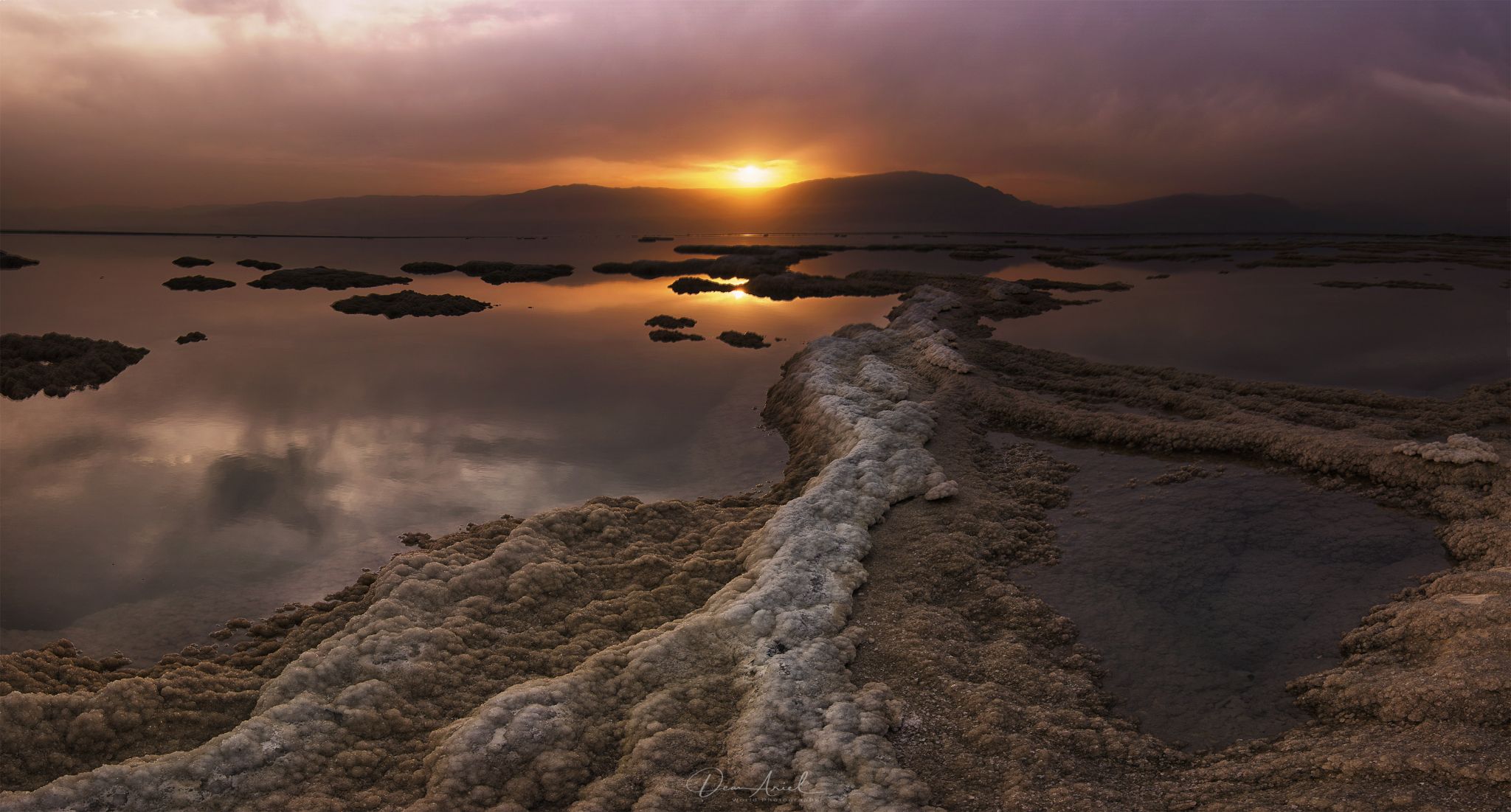 the dead sea - 2 great spots for photography