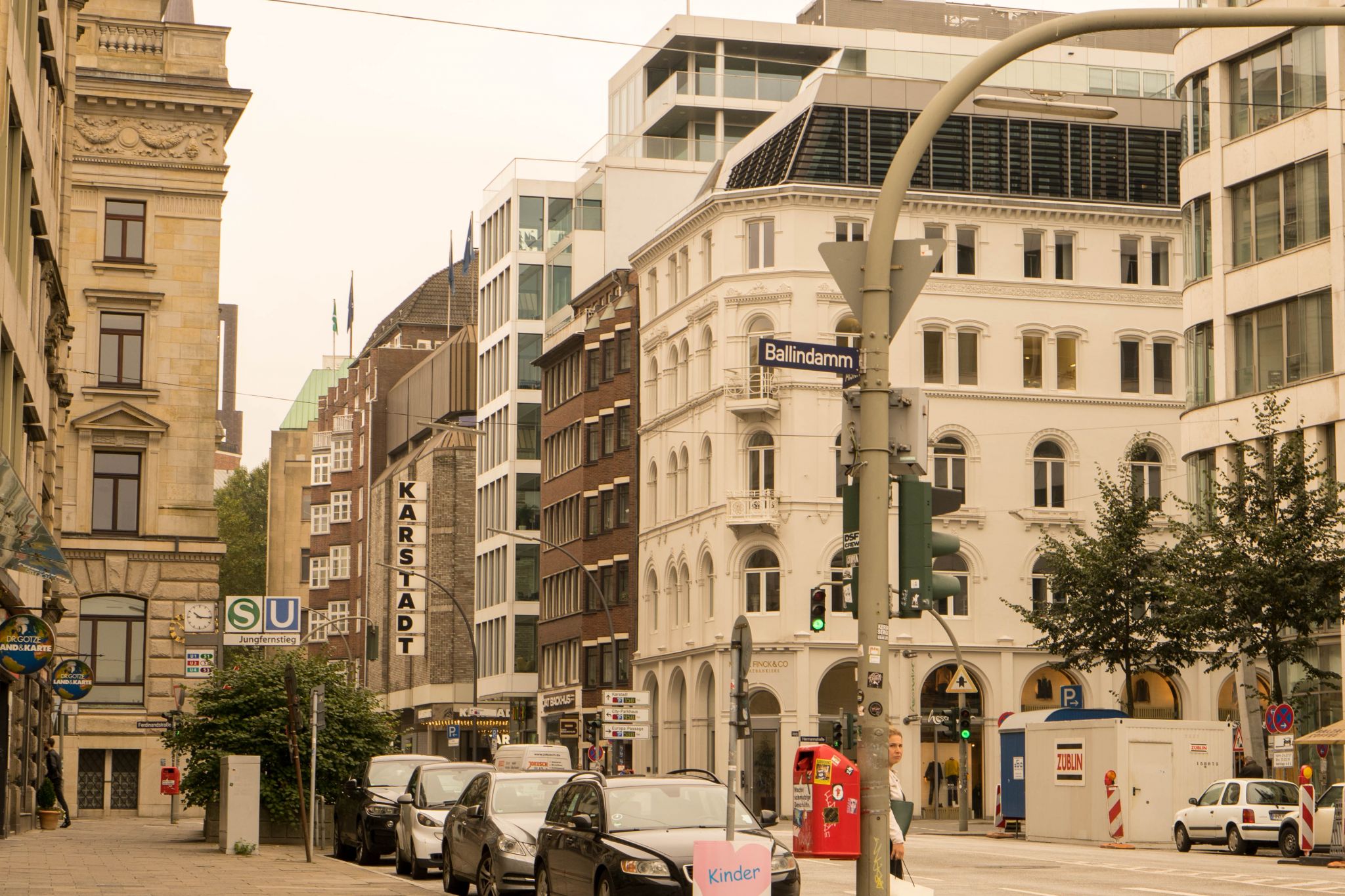 Street In Hamburg Germany