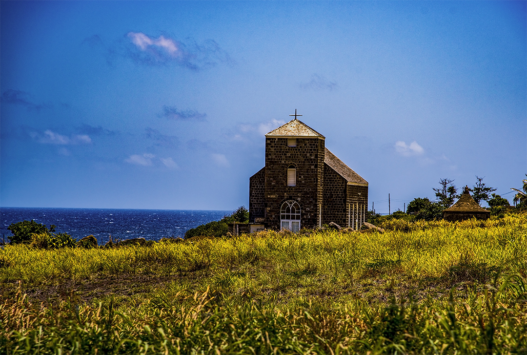 St Kitts Country Scenery, Saint Kitts and Nevis