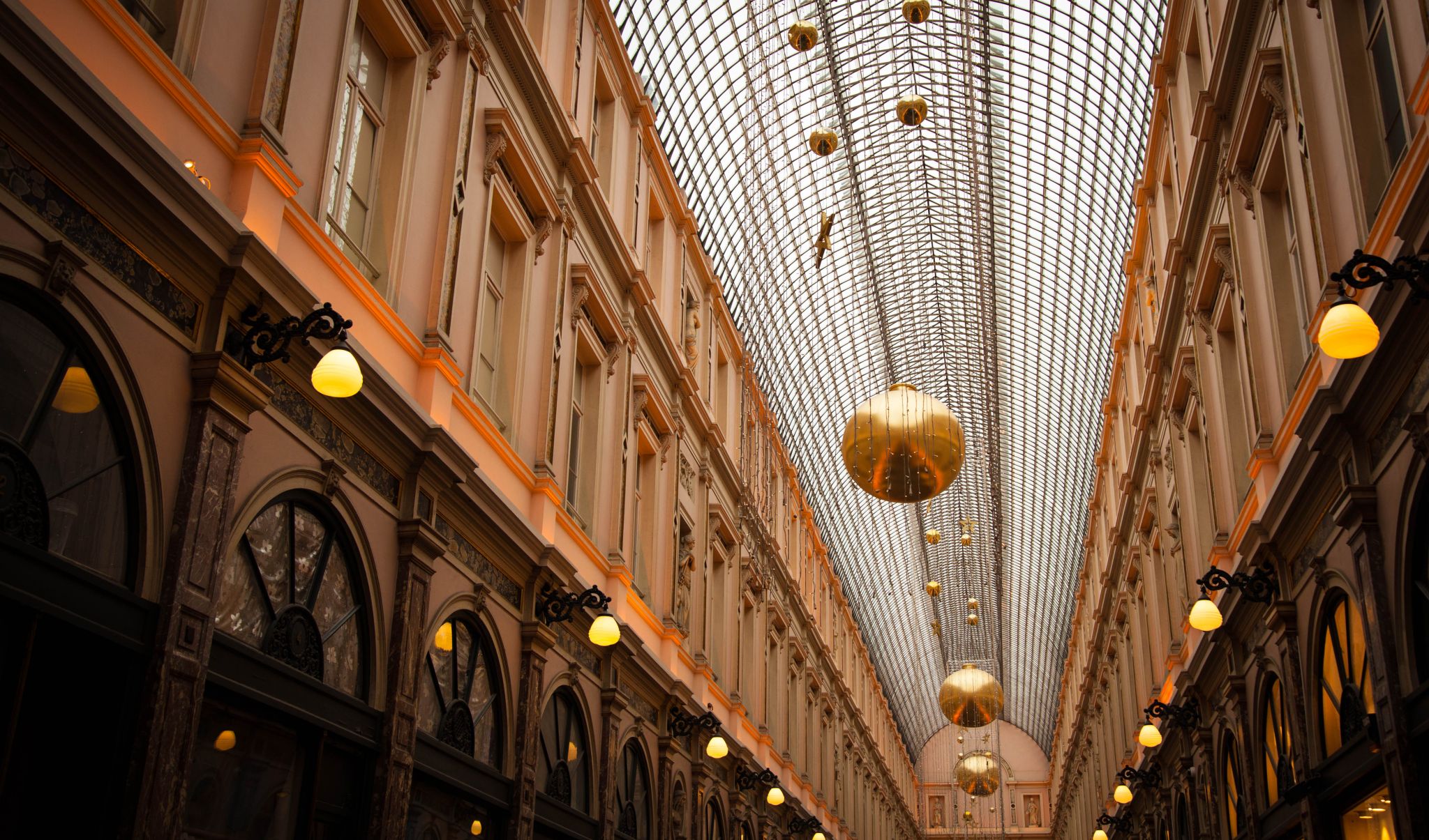 Galeries Royales Saint-Hubert, Brussels, Belgium Galeries Royales Saint-Hubert, Brussels, Belgium