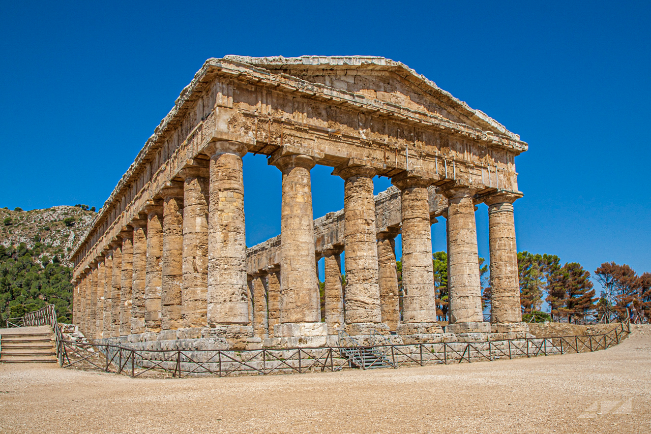 Doric Temple at Segesta, Italy