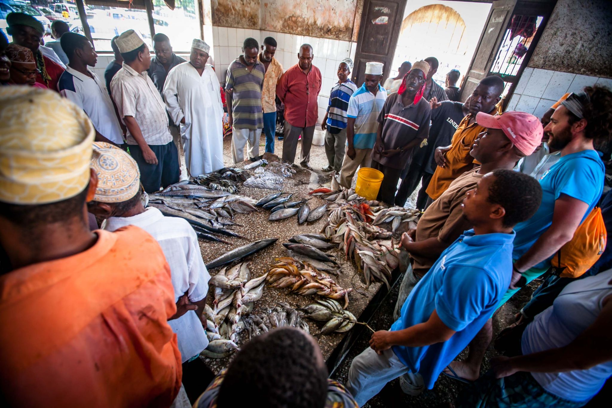 Zanzibar Stonetown Fish Market, Tanzania