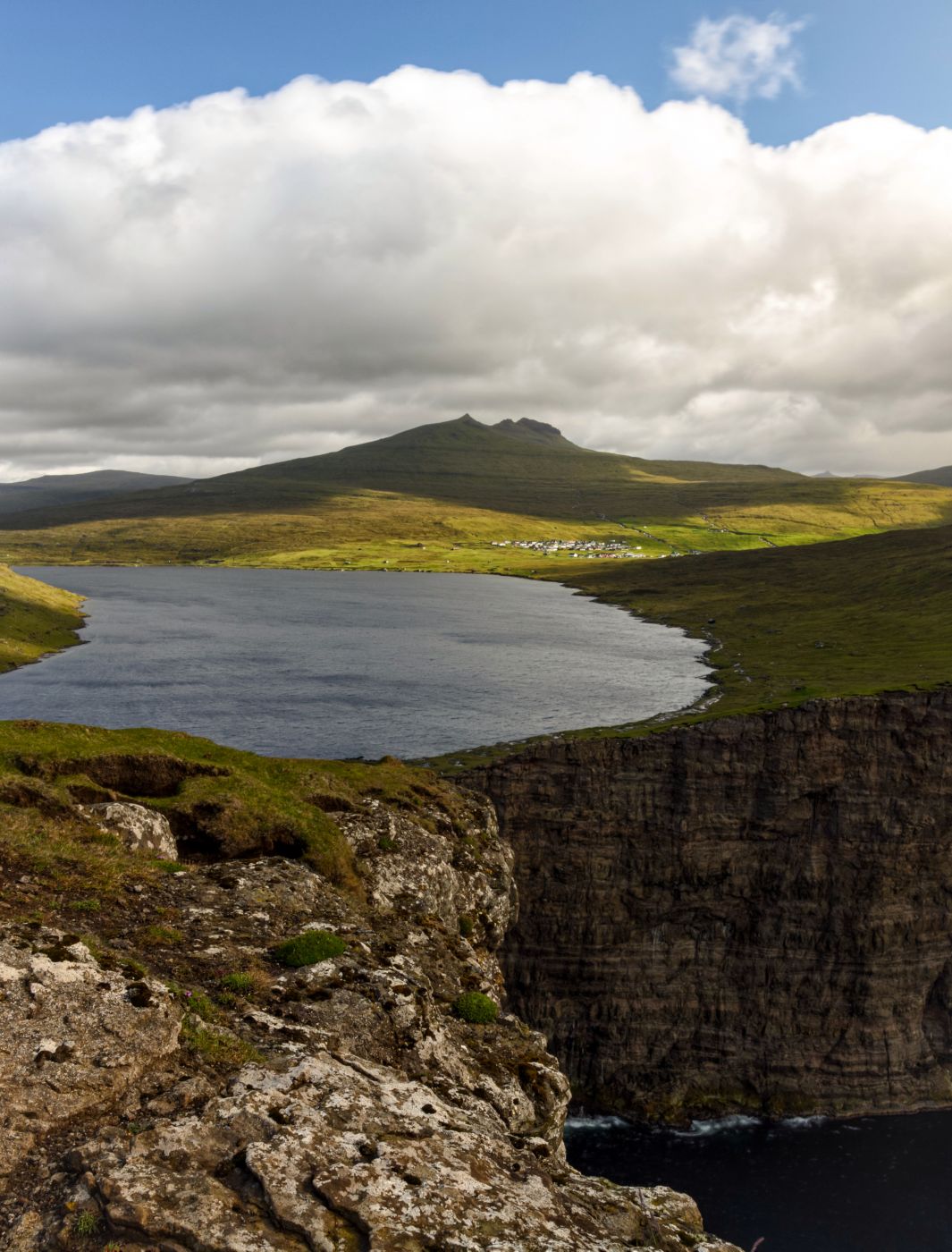 Lake Sørvágsvatn, Faroe Islands