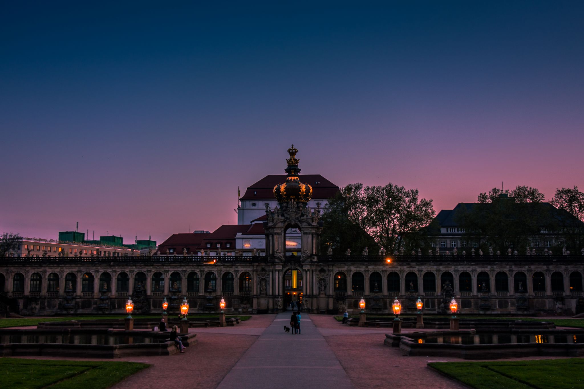 Crown Gate, Dresden, Germany