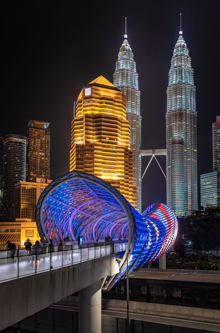 Saloma bridge, Malaysia