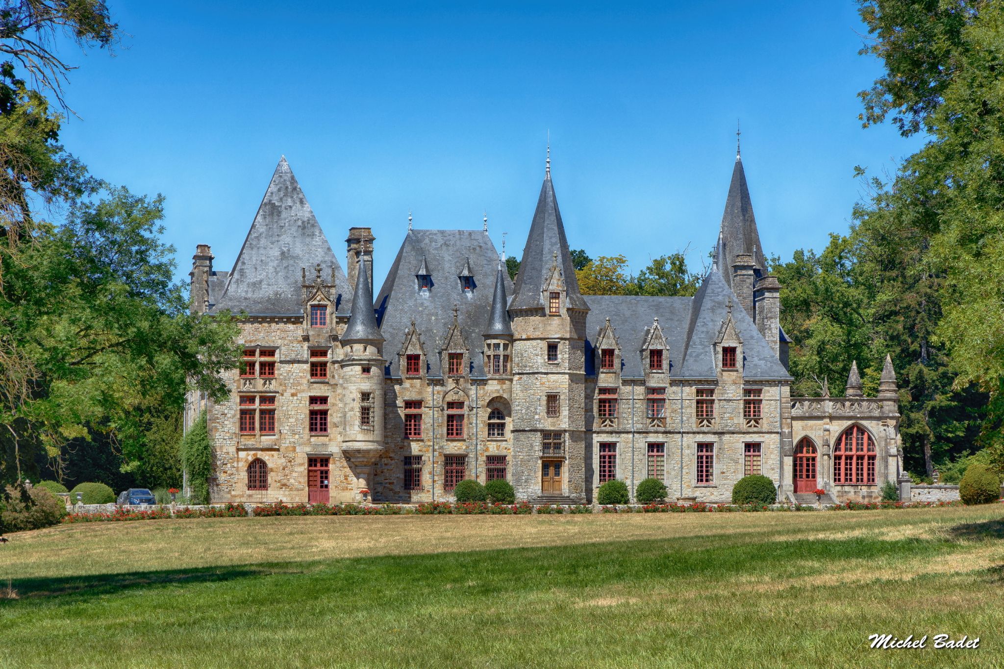 Parc and Castle of Bois Cornillé, France