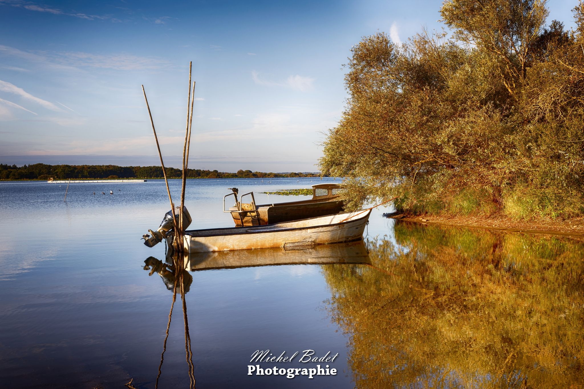 Passay summer harbour, France