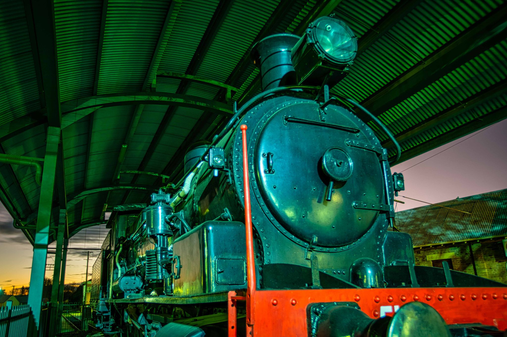 Railway Museum loco Station, Bathurst, New South Wales, Australia